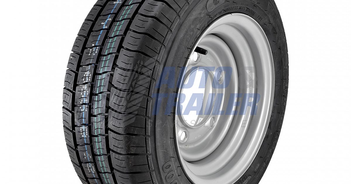 12" 195/60R12 Rim & Tyre 5x Stud | Auto & Trailer Spares Ltd, UK