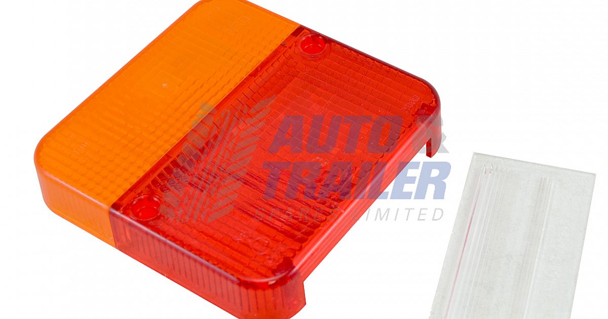 Square Trailer Lamp Lens | Auto & Trailer Spares Ltd, UK