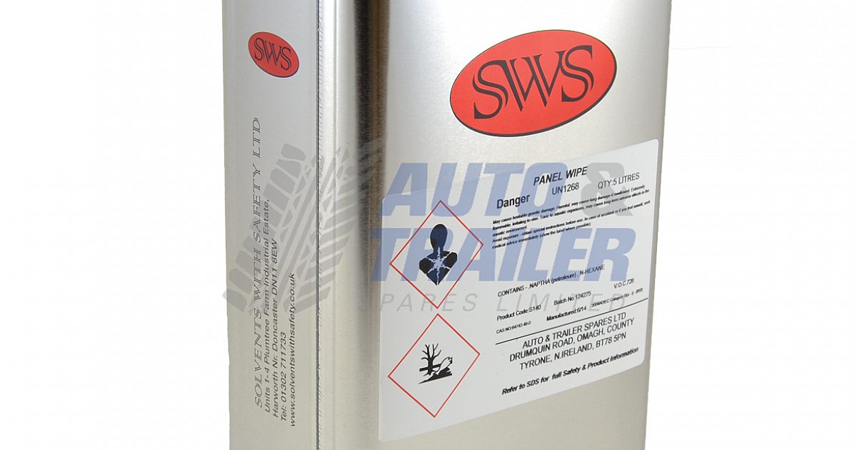 Panel Wipe 5Ltr | Auto & Trailer Spares Ltd, UK