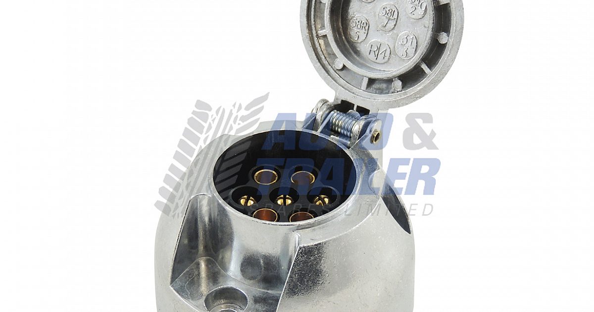 Aluminium 7-pin Socket | Auto & Trailer Spares Ltd, UK