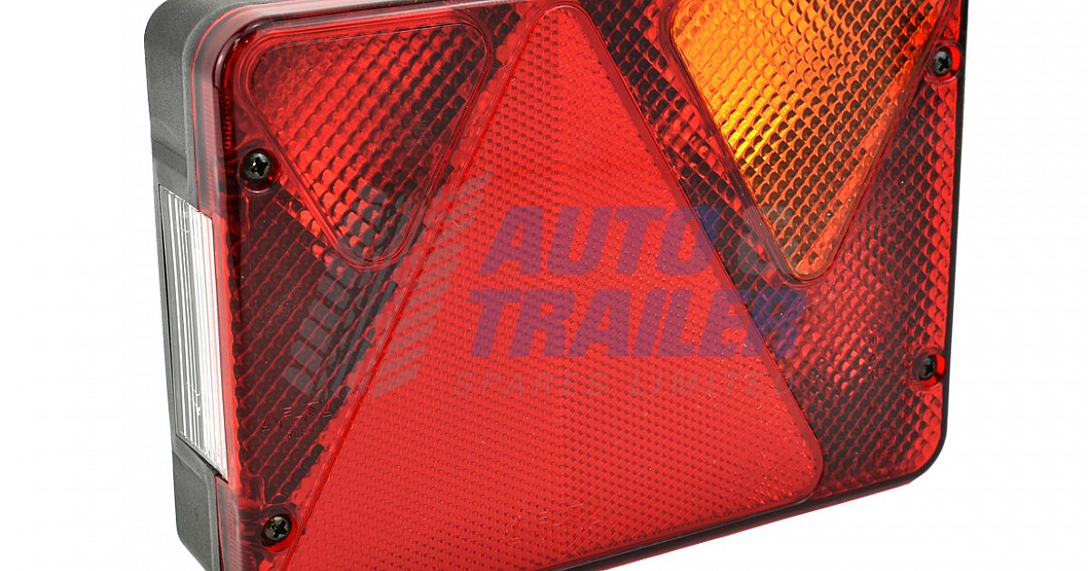 Rectangle Tail Lamp With Fog Light | Auto & Trailer Spares Ltd, UK